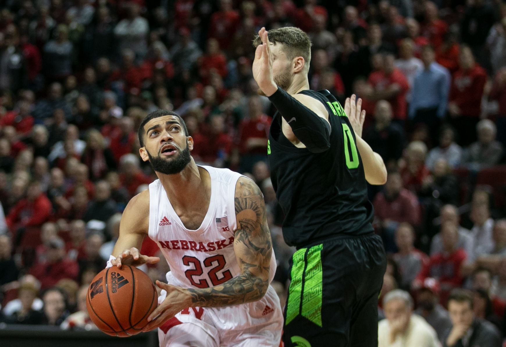 Nebraska basketball fights despite absence of Cam Mack but loses 12th ...