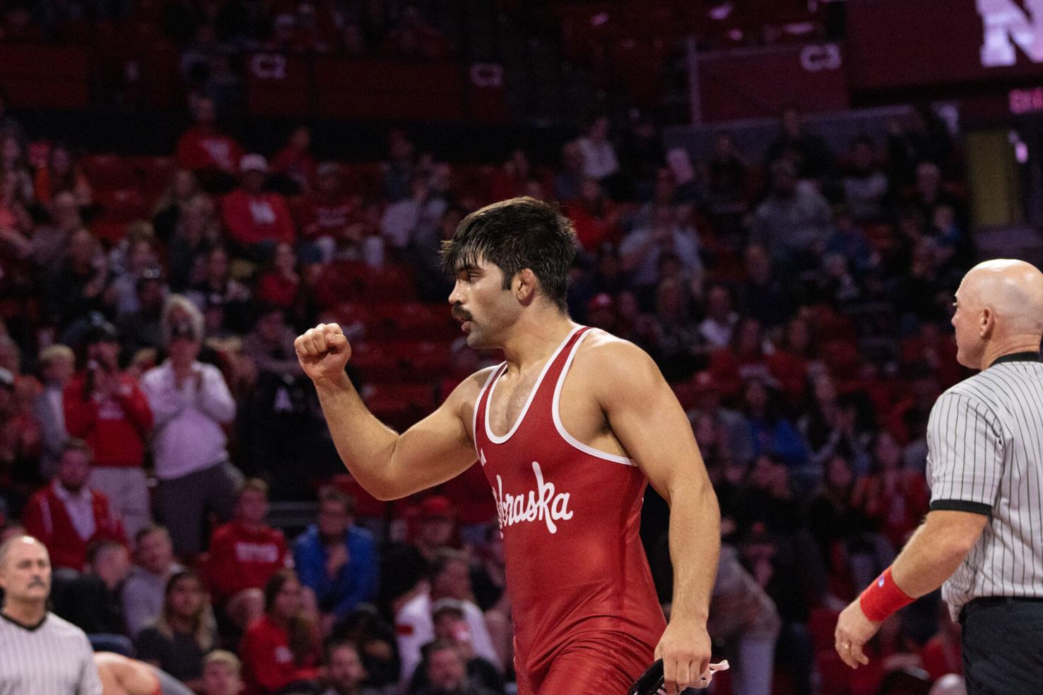 Nebraska wrestling takes care of business with dual wins over Wyoming ...