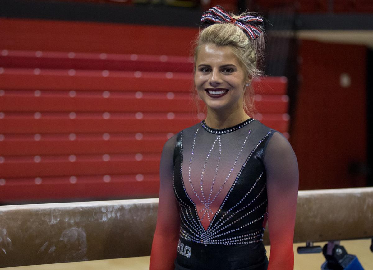 NU women’s gymnast attributes success to family, team | Sports ...