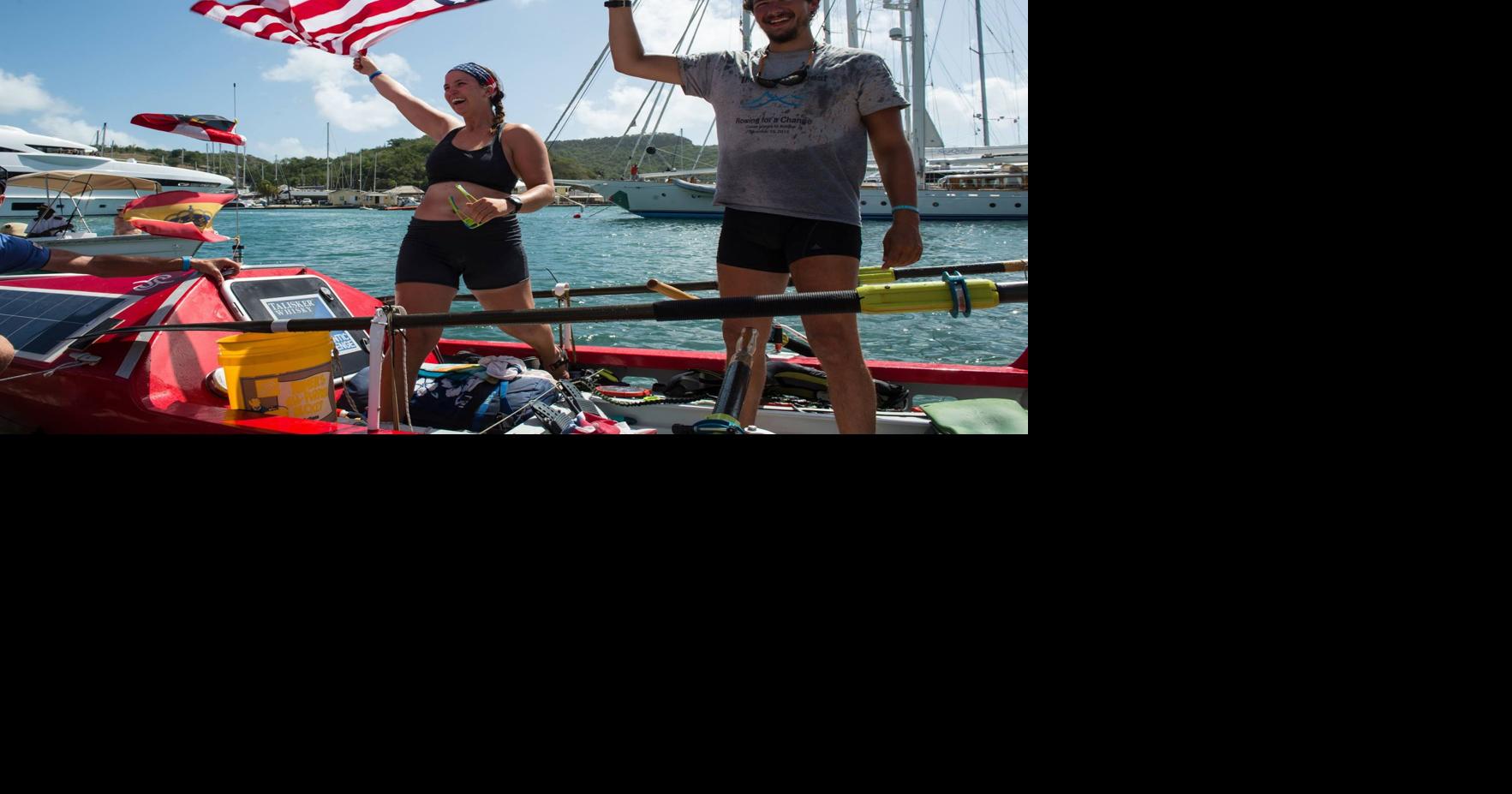 2 UNL alumni break world record in rowing across the Atlantic | News ...