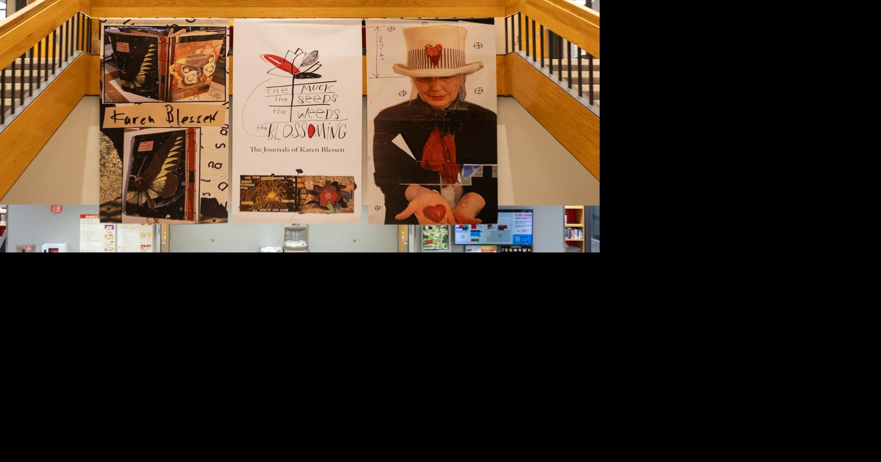 Newly released Karen Blessen journal entries displayed in UNL Library ...