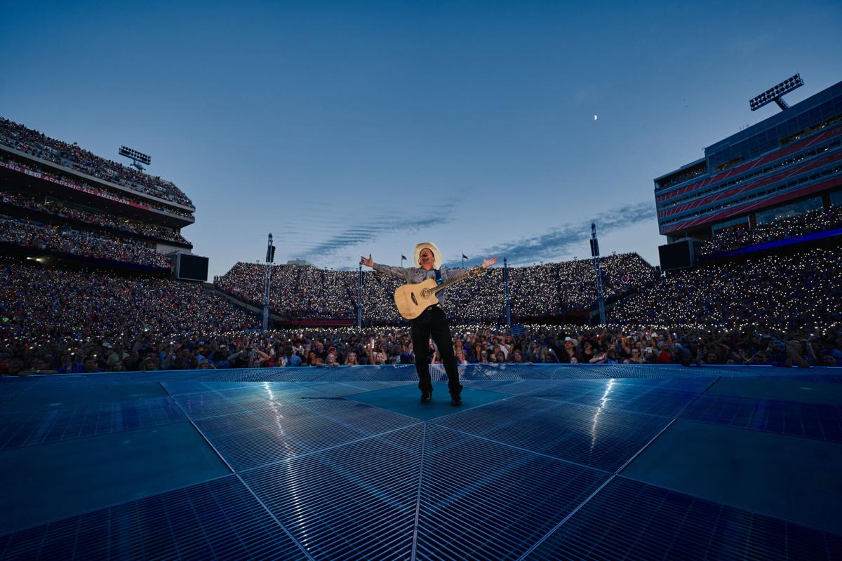 Garth Brooks plays Memorial Stadium, sets ticket sale record | Culture ...