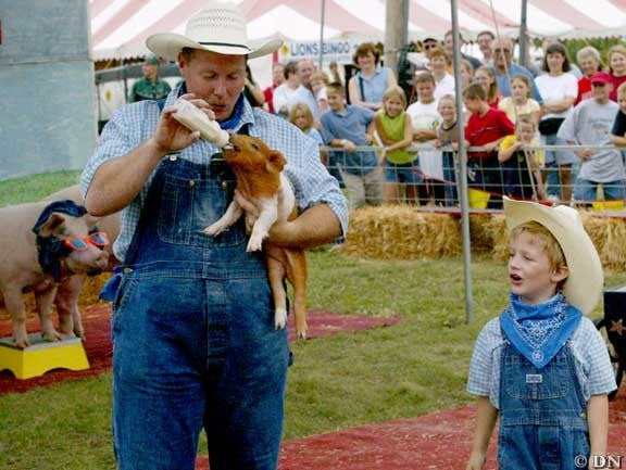 Talented pigs entertain, educate state fair crowd | | dailynebraskan.com