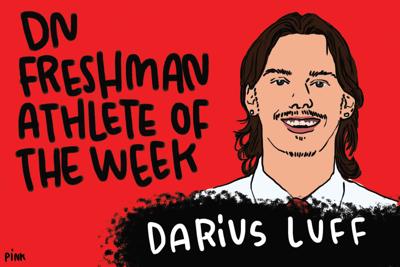 Track and field hurdler Darius Luff wins DN Freshman Athlete of the ...