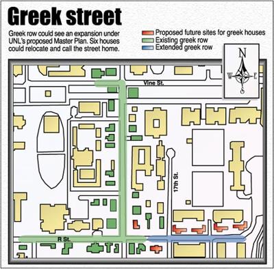 UNL's Master Plan calls for expansion of greek row | | dailynebraskan.com