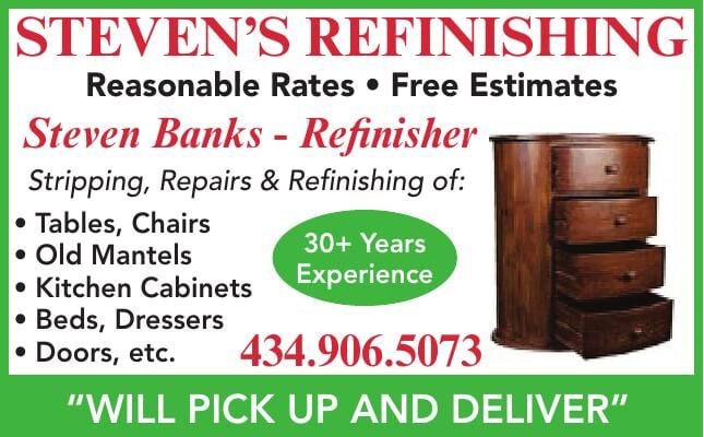 STEVEN'S REFINISHING