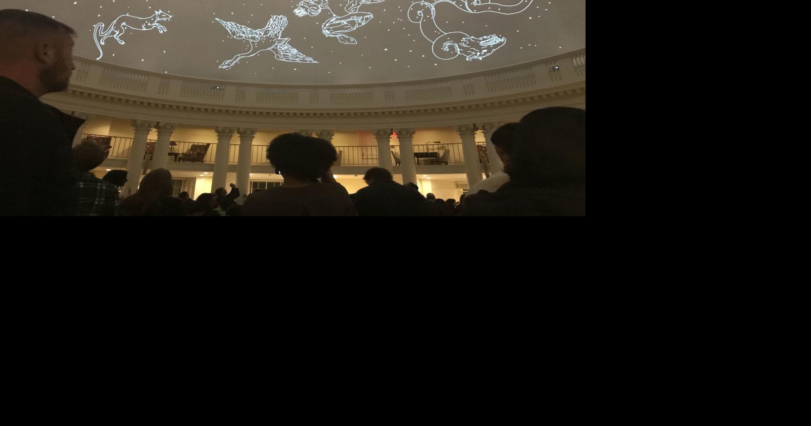 Planetarium project debuts in UVa Rotunda Dome Room