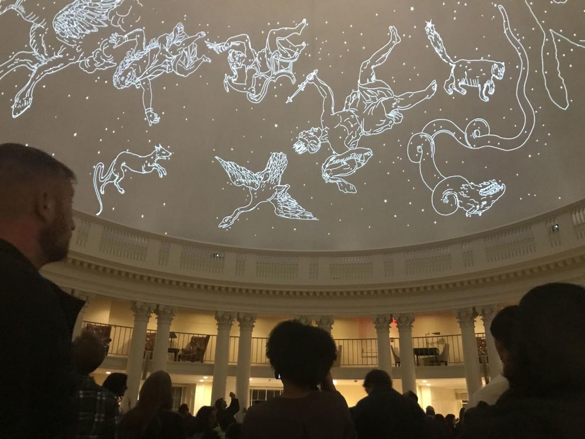 Planetarium project debuts in UVa Rotunda Dome Room | UVa ...