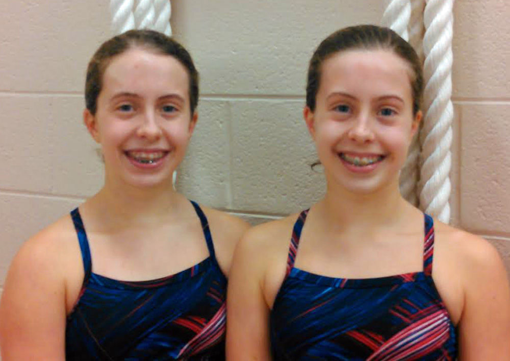 PREP SWIMMING: Culpeper twins brighten Blue Devils future