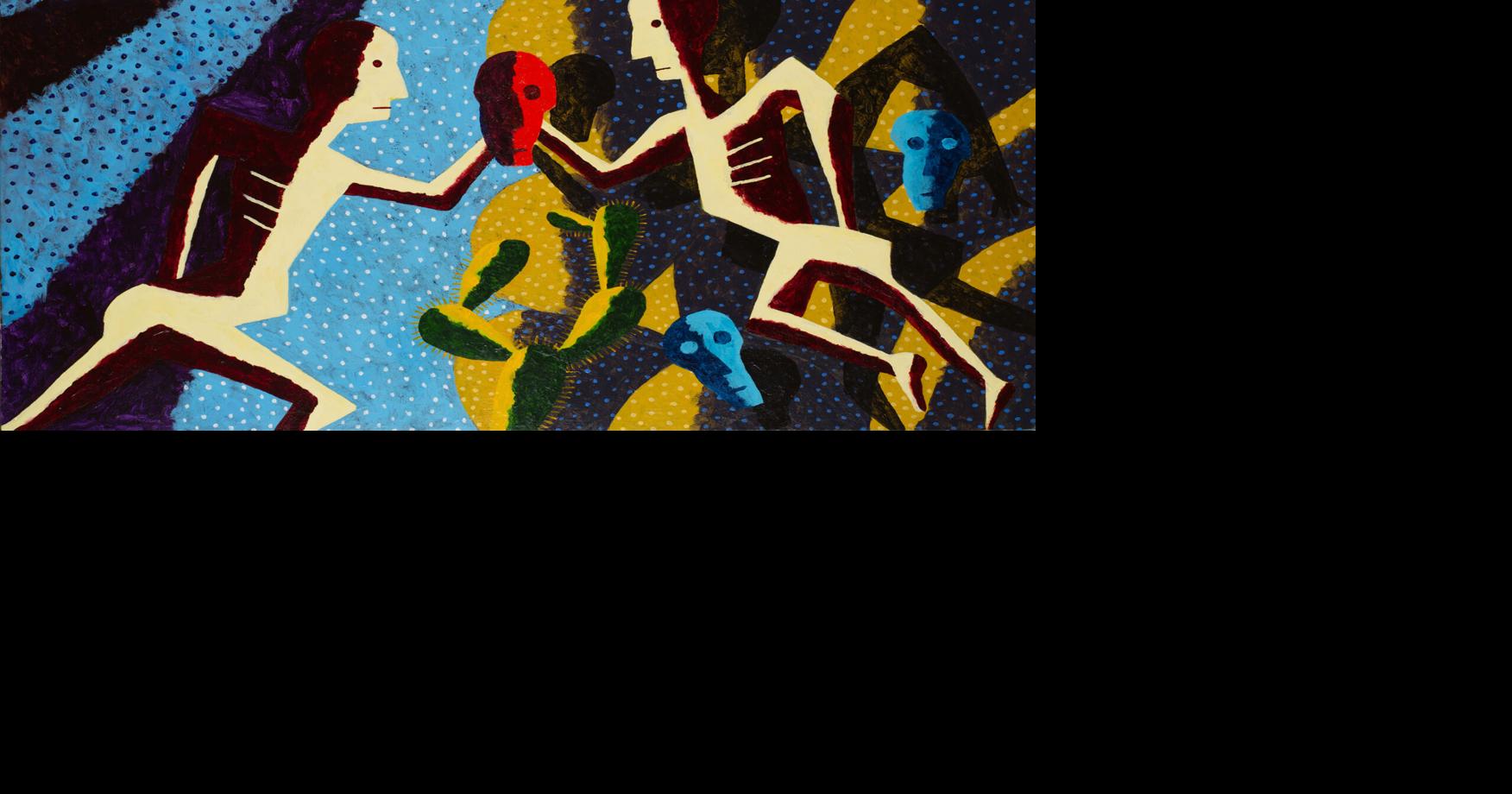 Artist Russ Warren's new work at Les Yeux du Monde explores mortality