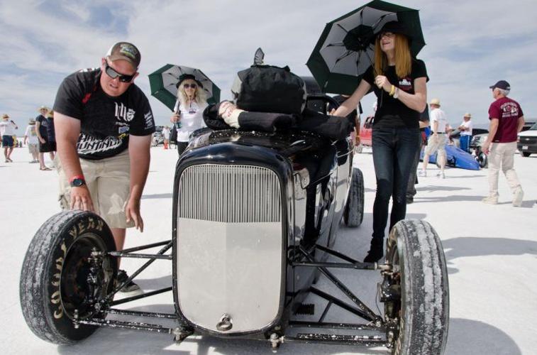 Flat-out fast: Pursuing speed record on salt flats