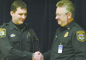 Chris Hilliard named Officer of the Year