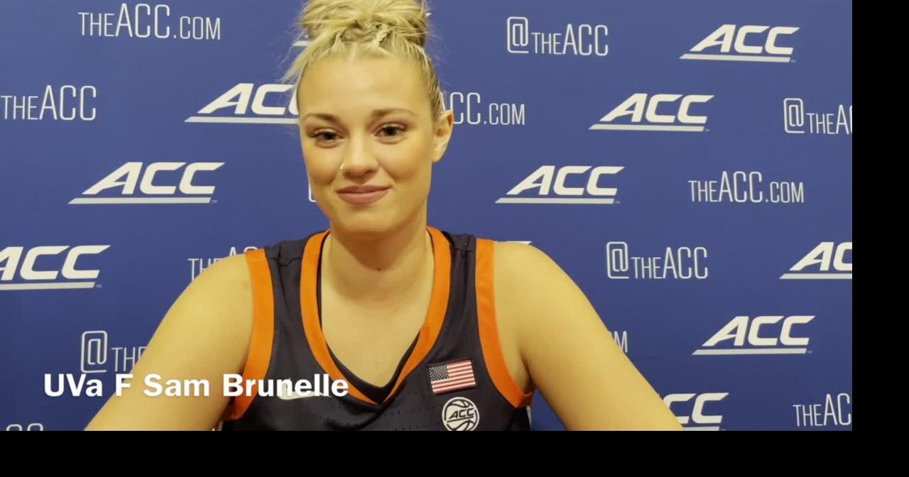 UVa F Sam Brunelle at ACC Tipoff