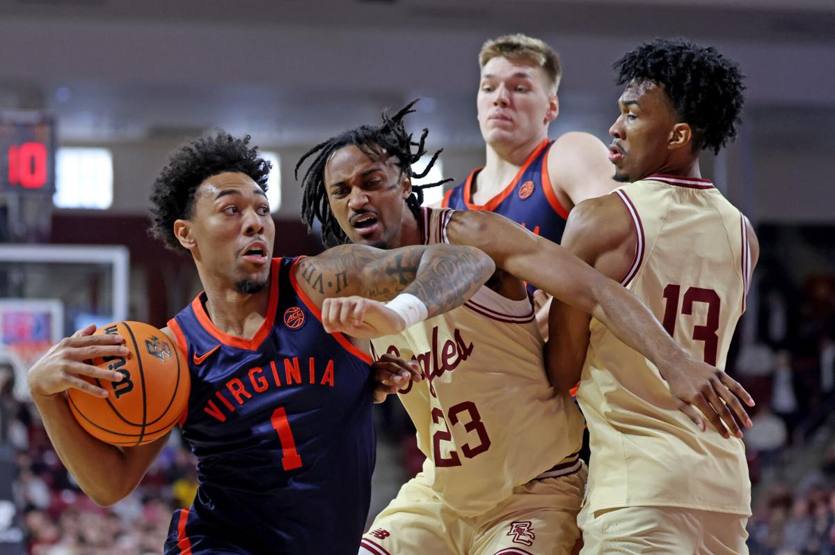 UVa basketball comes from behind to win at Boston College