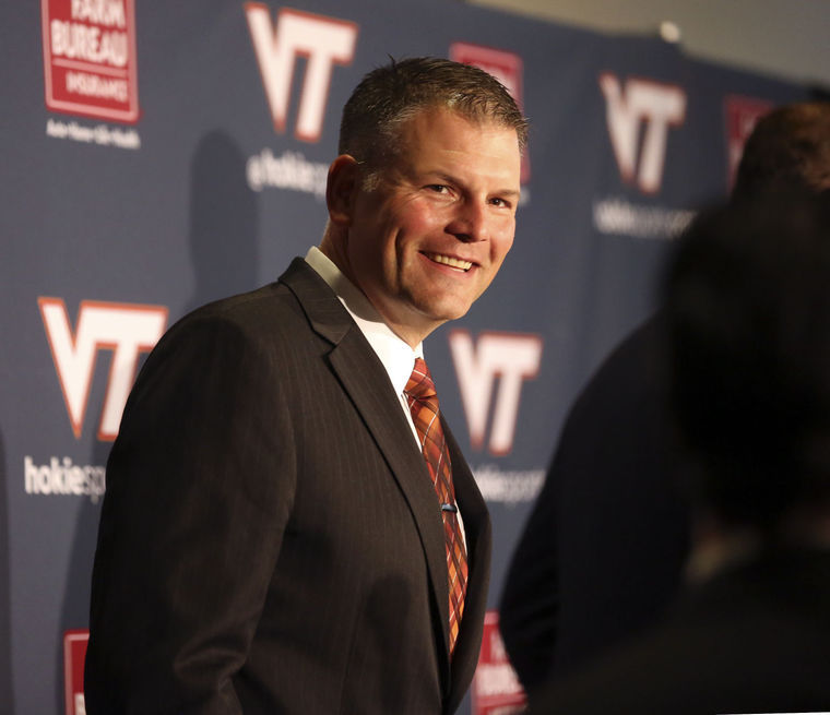 Virginia Tech introduces Justin Fuente as next football coach