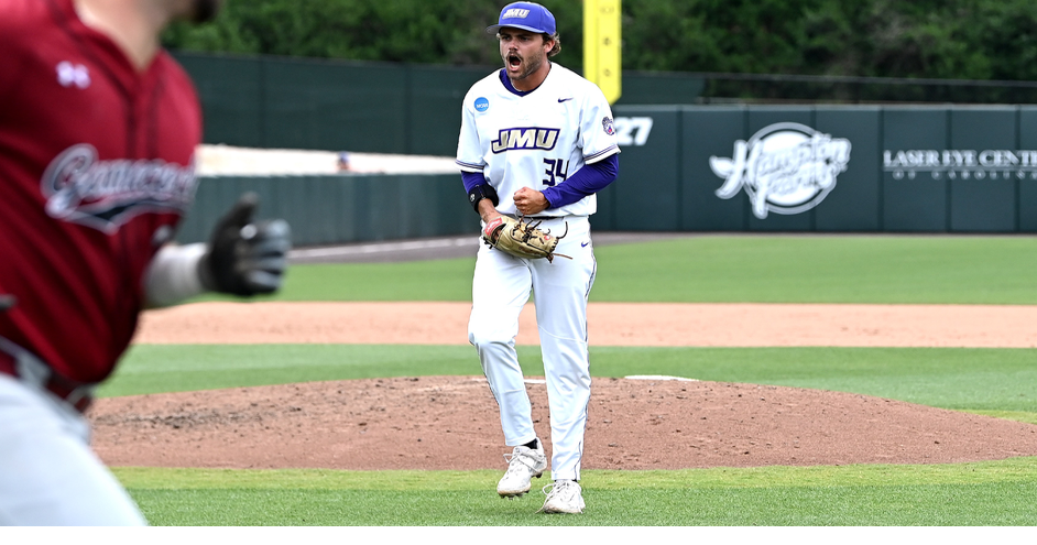 JMU authors landmark football/basketball/baseball trifecta