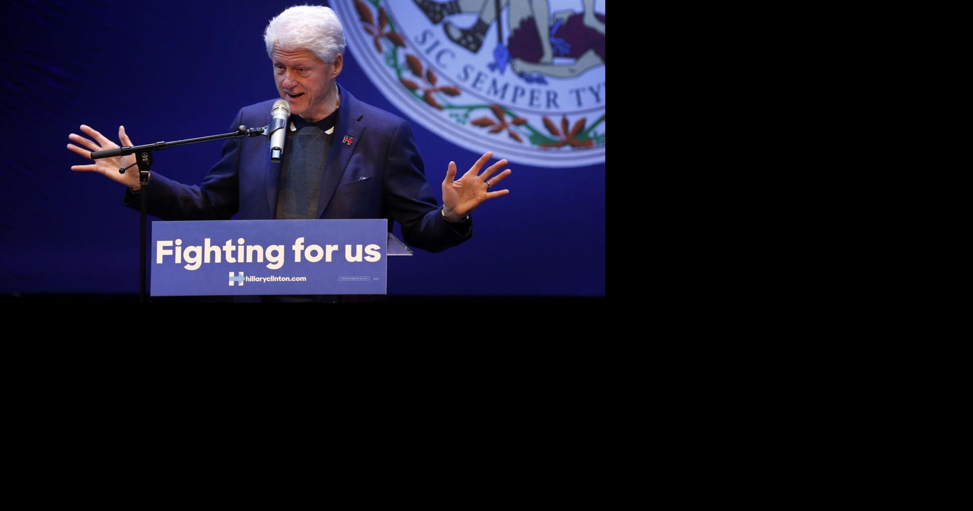 'We need to win Virginia,' Bill Clinton tells Richmond crowd