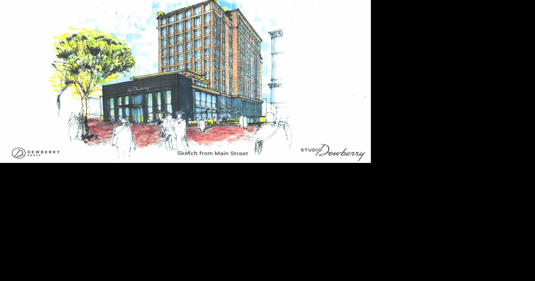 CT: Added height OK’d for unfinished Dewberry hotel