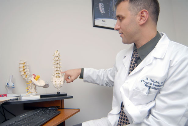 Culpeper's Halpert easing a patient's pain