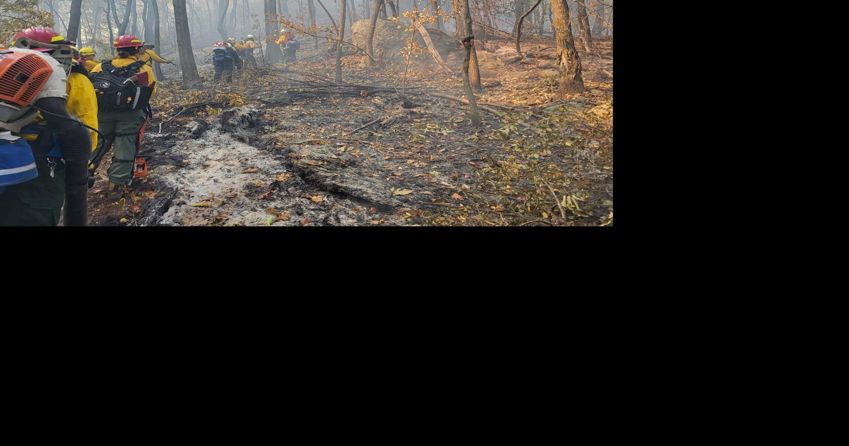 Cold front could help fight Quaker Run Fire, officials say