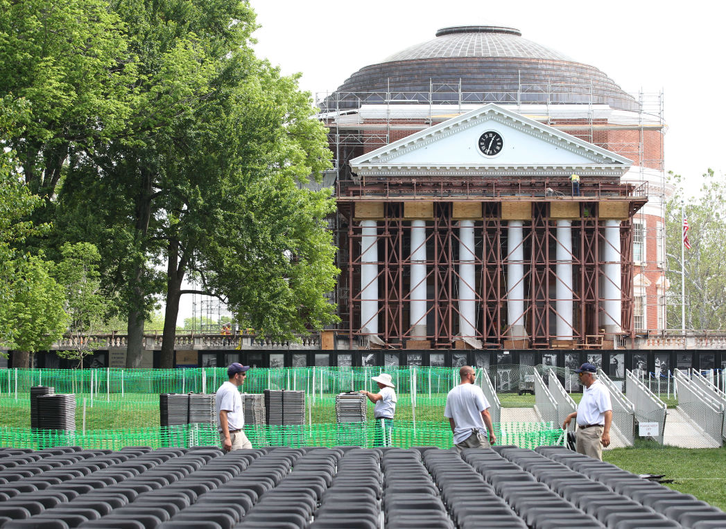 UVa preps for historic switch to double graduation ceremonies