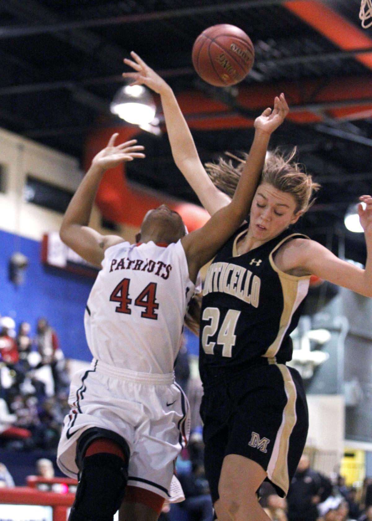 Albemarle vs. Monticello girls basketball