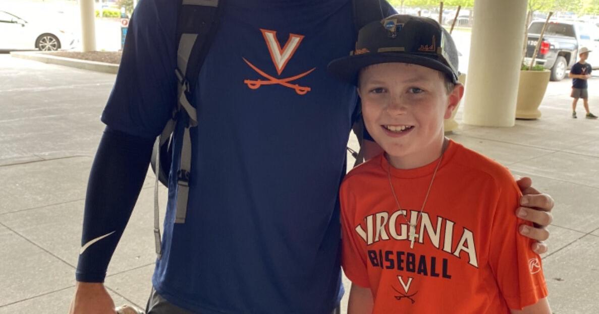 Young Virginia baseball fan lives dream, watches CWS years after battle ...