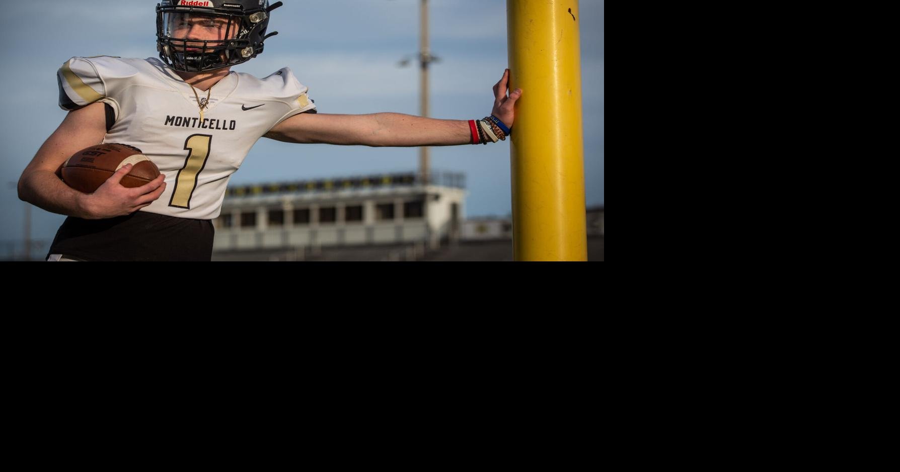 Athlete spotlight: Monticello's Brandon Herring keeps his coach's memory alive