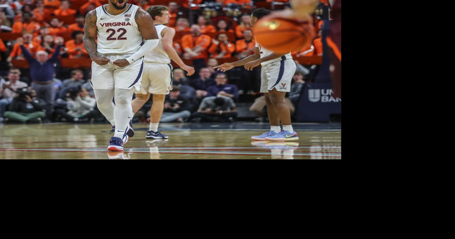 Photos | Virginia men's basketball team beats Virginia Tech at JPJ Arena