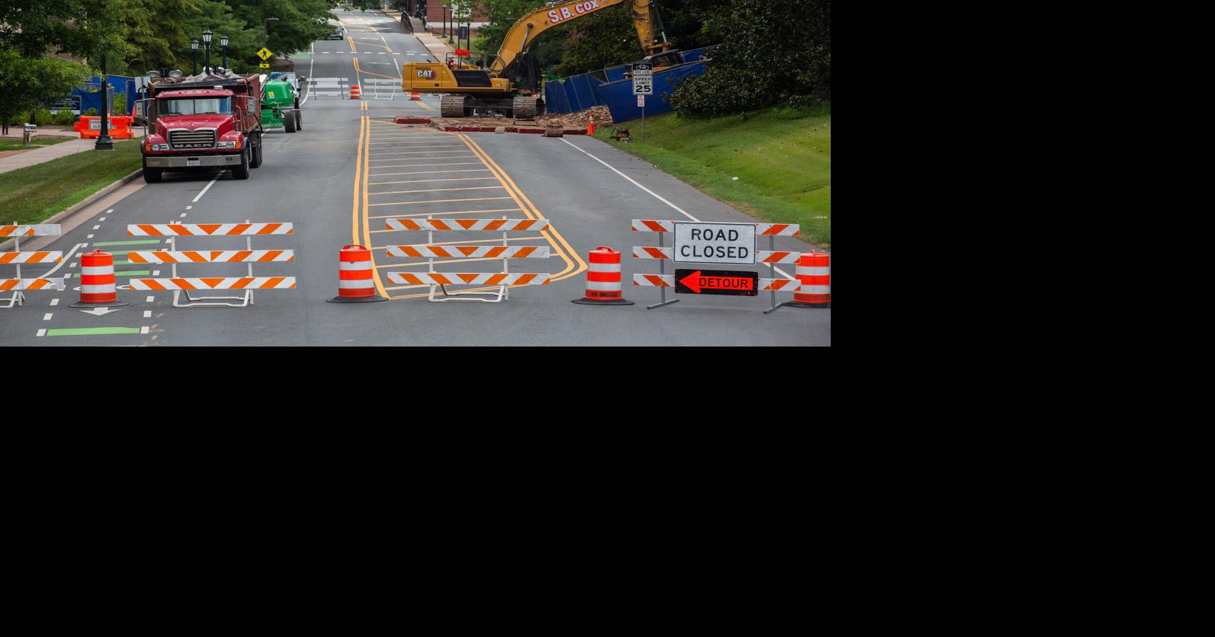 Summertime is construction time at UVa