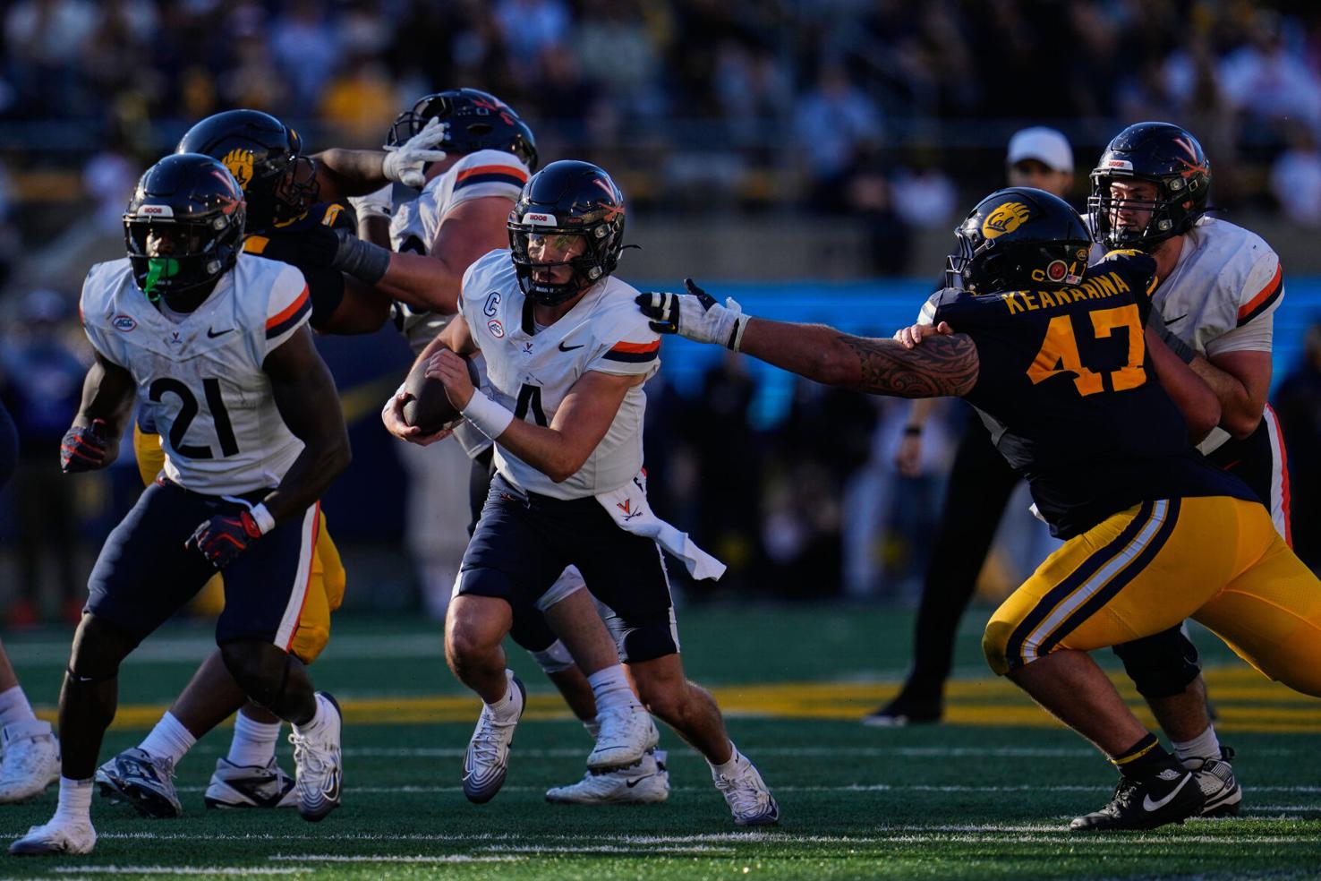 QB Chandler Morris' run-game involvement gives UVa a boost