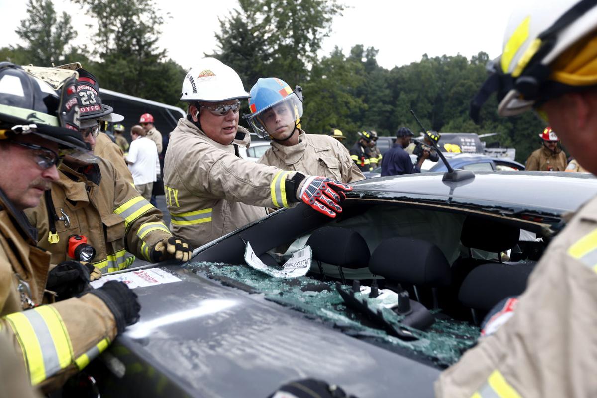 Vehicle extrication photos