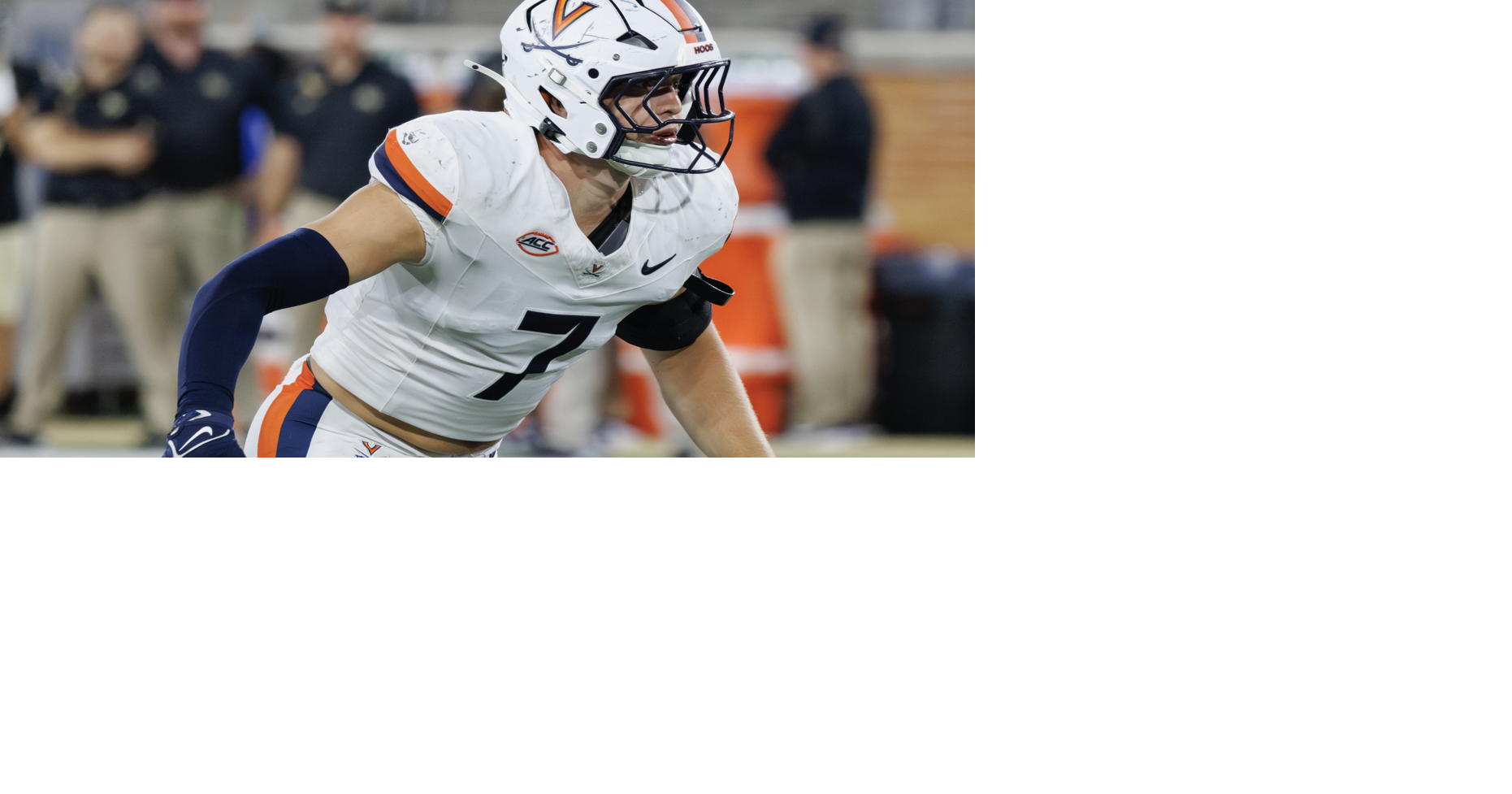 UVa football notes: Why LB James Jackson switched to wear #1