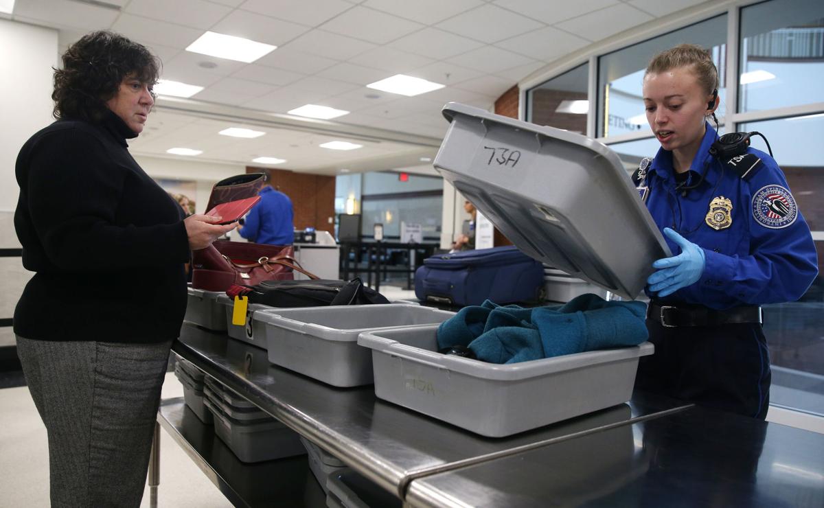 TSA demonstrates new security procedure at CHO Airport