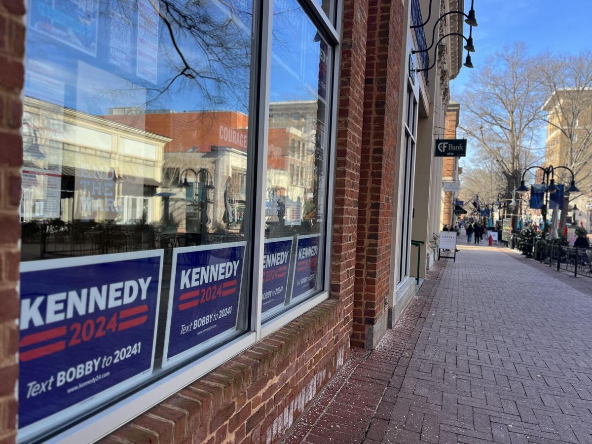 Kennedy sets up Virginia campaign HQ in Charlottesville