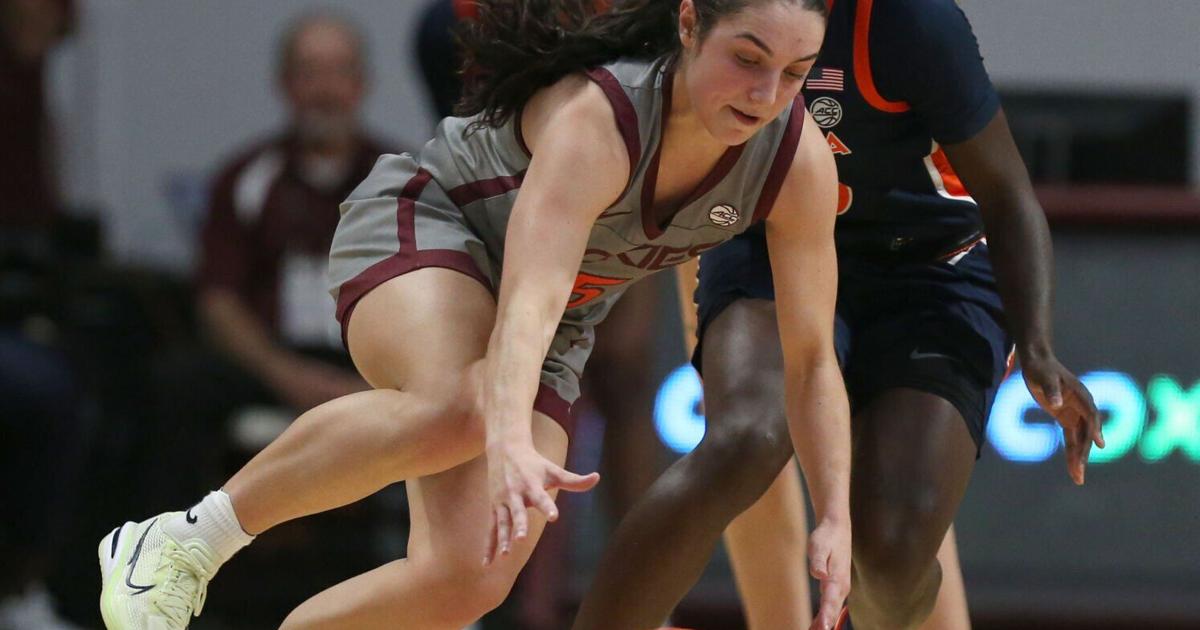 Minus Kitley No 9 Virginia Tech Holds Off Virginia Womens Basketball