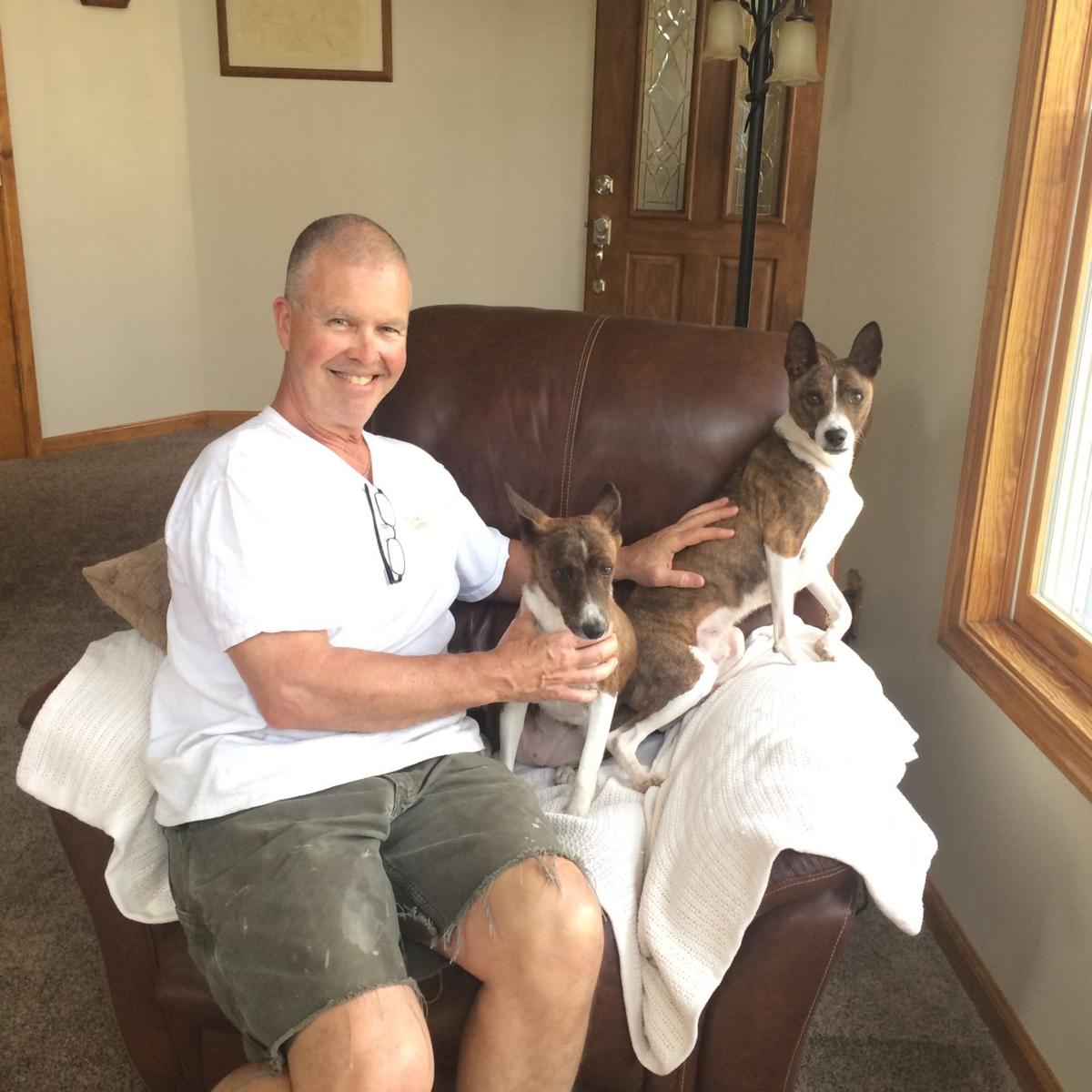 Pets and Their People: Misty, Razor and Ed Tate