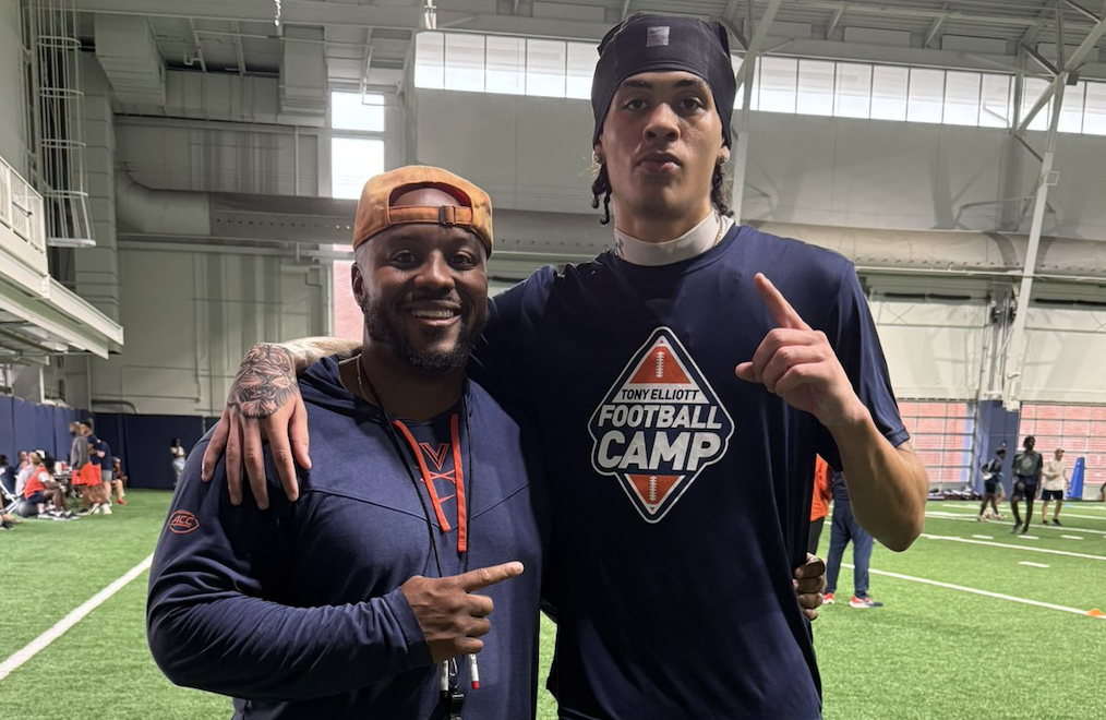 Standout WR Josiah Teasley pledges to Virginia football