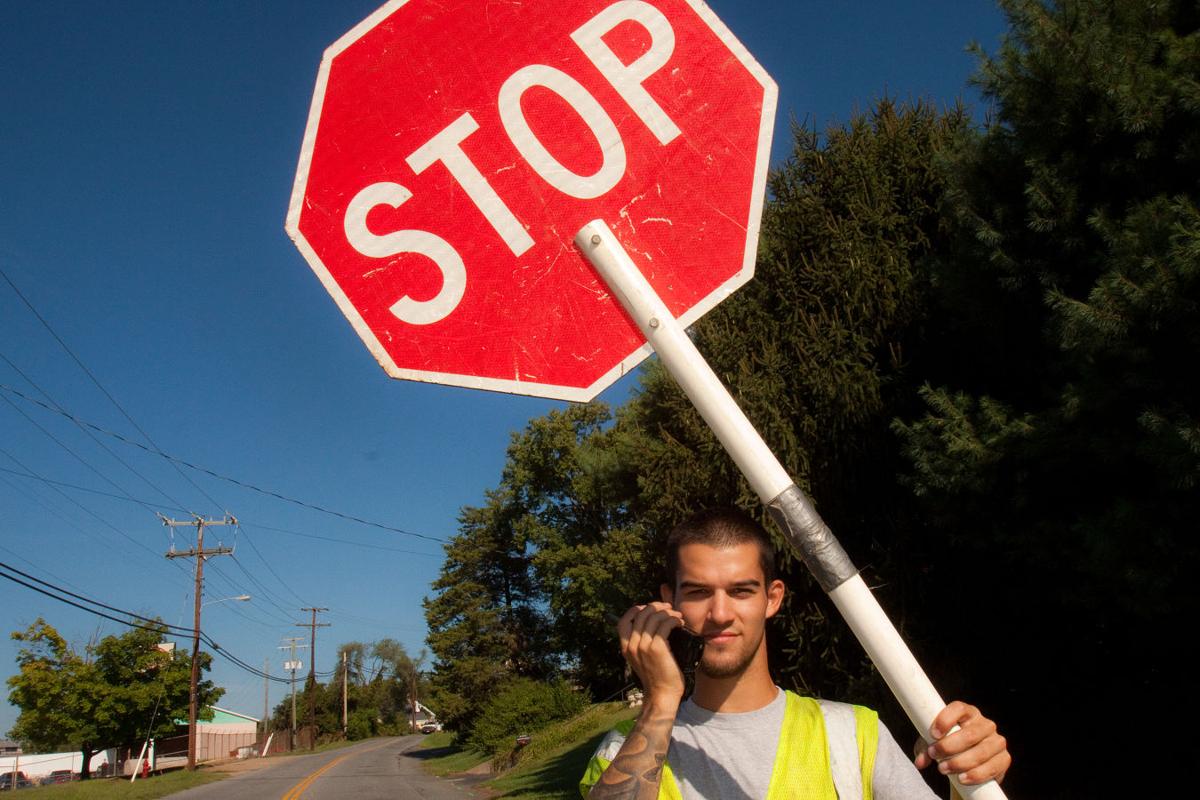 Snapshot: "The flagman"