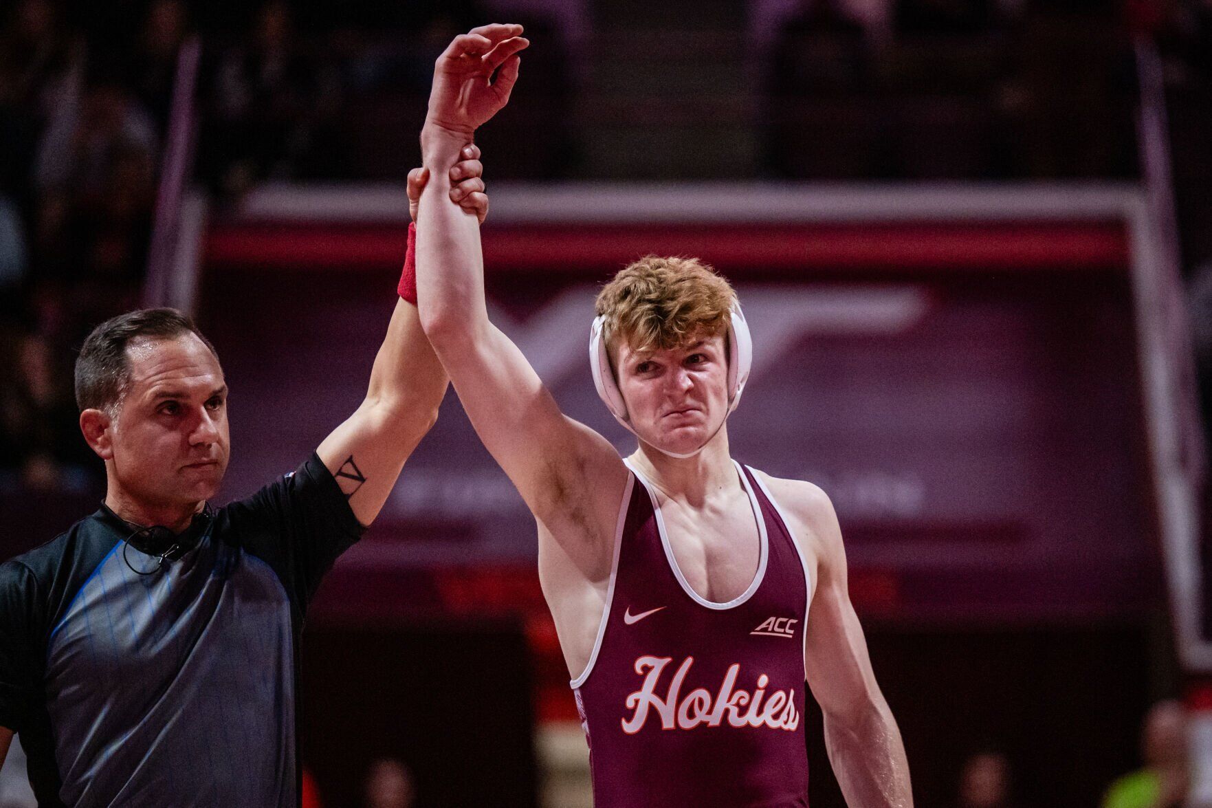 Freshmen help No. 7 Virginia Tech wrestling beat Stanford