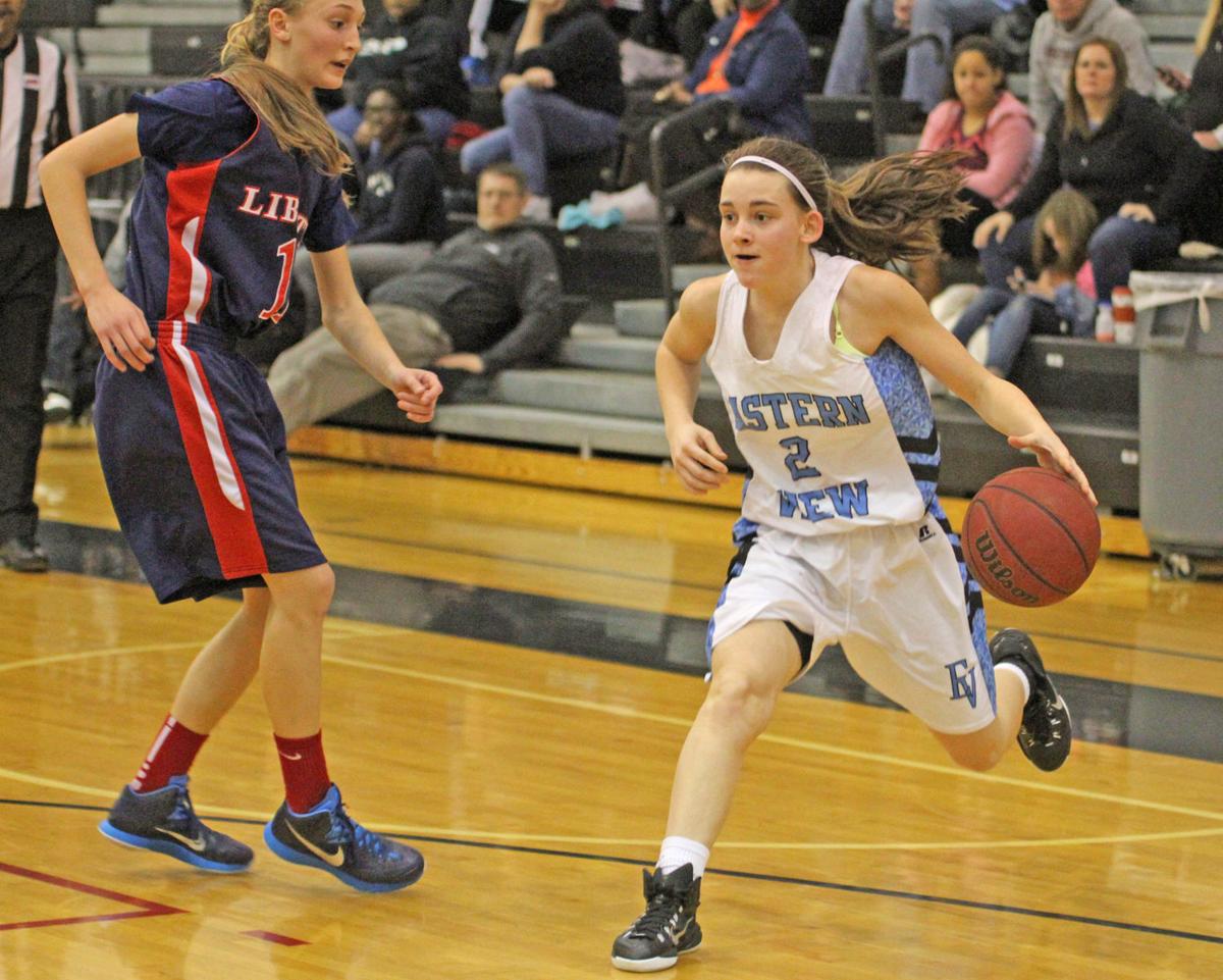 EVHS GIRLS BASKETBALL: Lane, Kestner lead Eagles past Cyclones