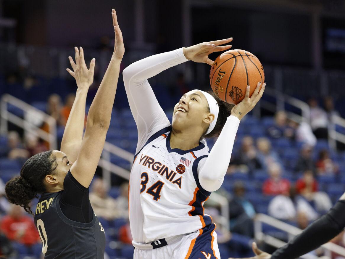 Virginia women's basketball team sees its 15-point lead slip away in ...