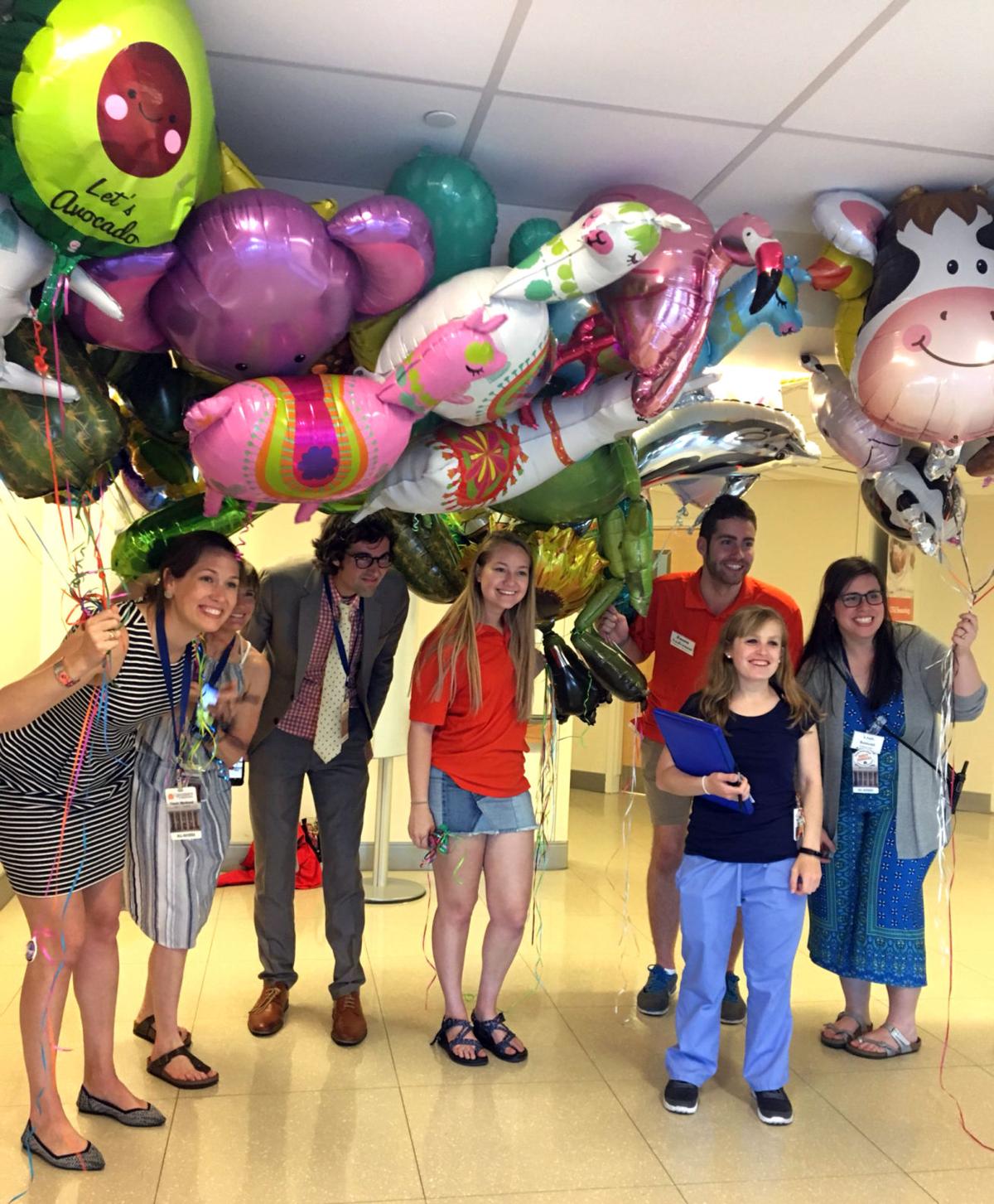 Graduates’ balloons donated to children at UVa Medical Center | UVa ...