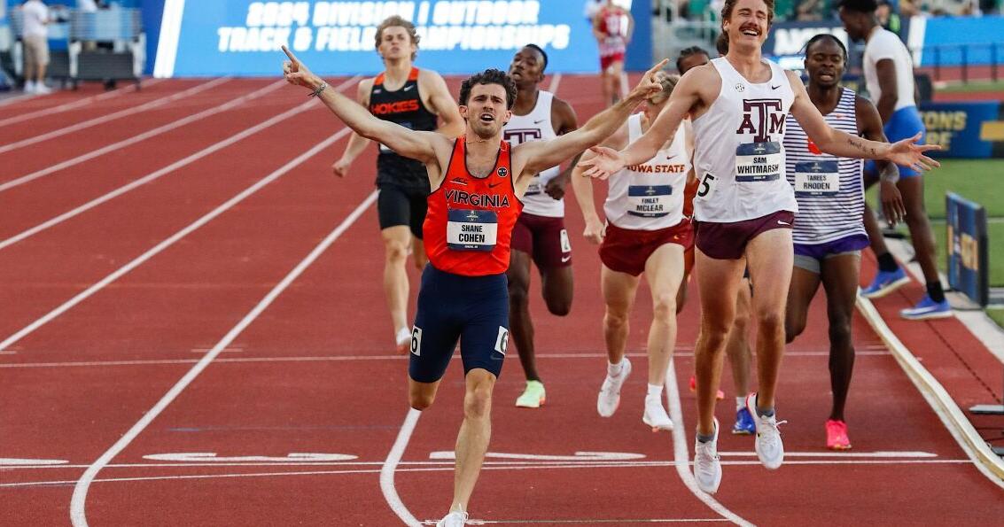 Virginia Shane Cohen wins NCAA title in 800 meters