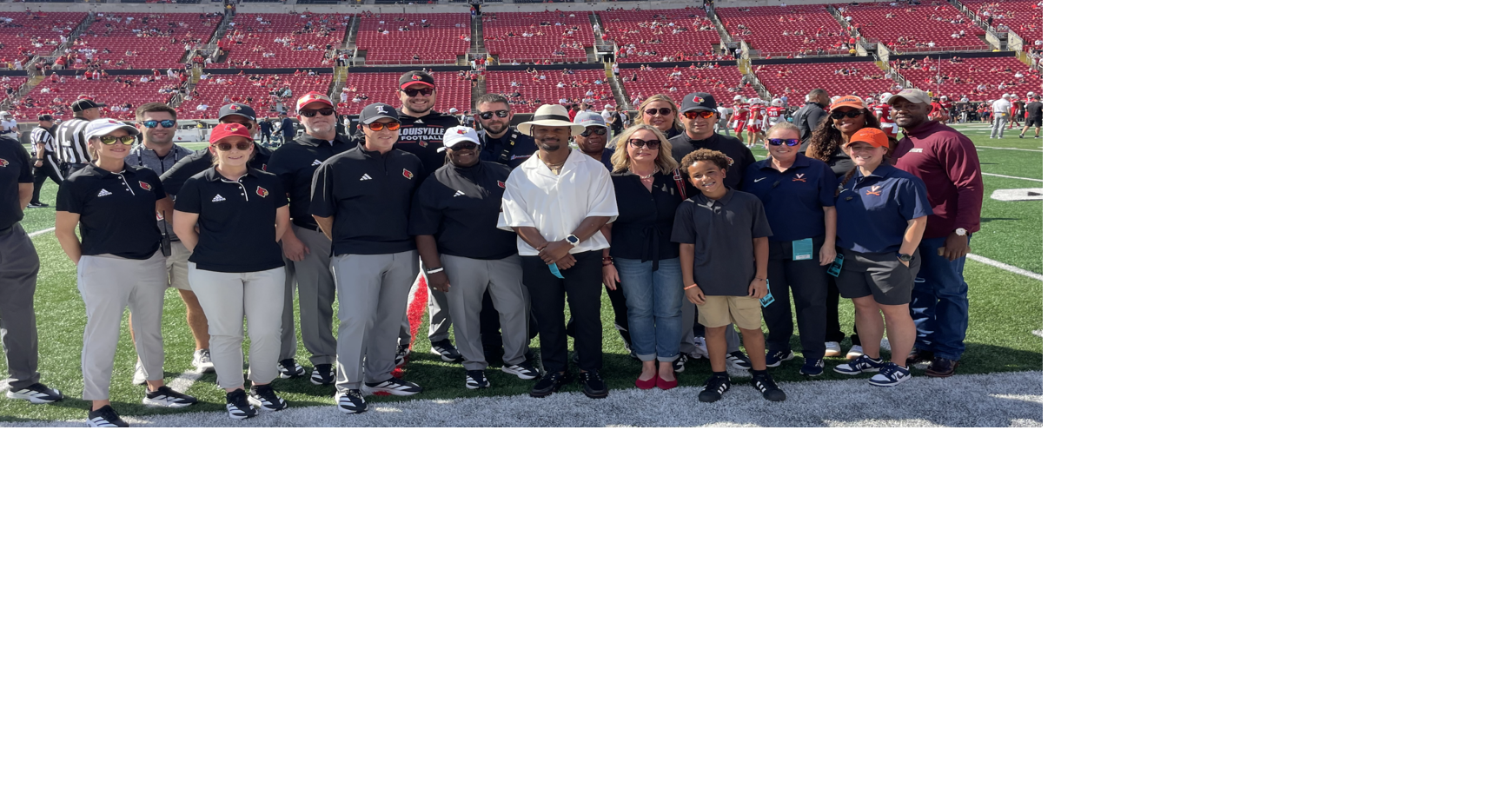 Ex-Virginia RB Perris Jones, medical teams reunite at UL