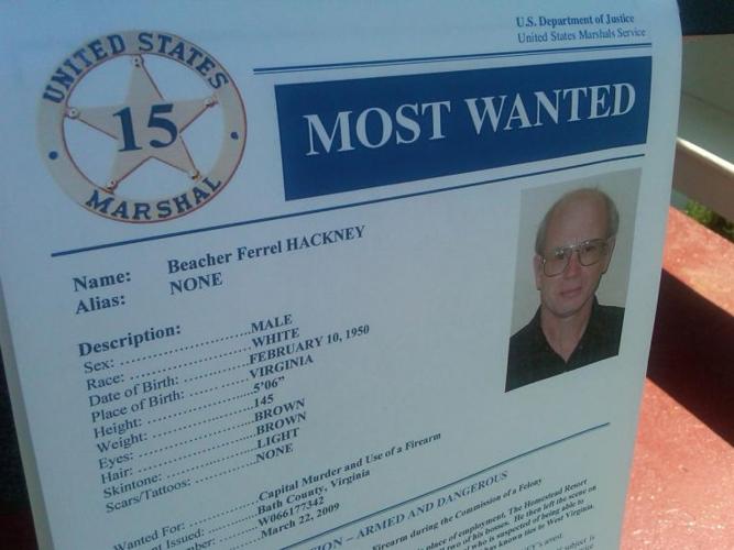 Beacher Hackney added to US Marshals 15 most wanted