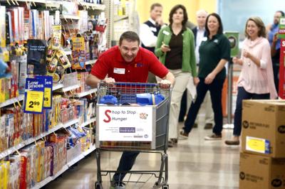 Local celebs race to benefit Blue Ridge food bank