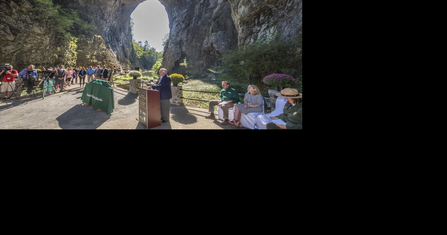 Rockbridge County's famous landmark becomes Natural Bridge State Park