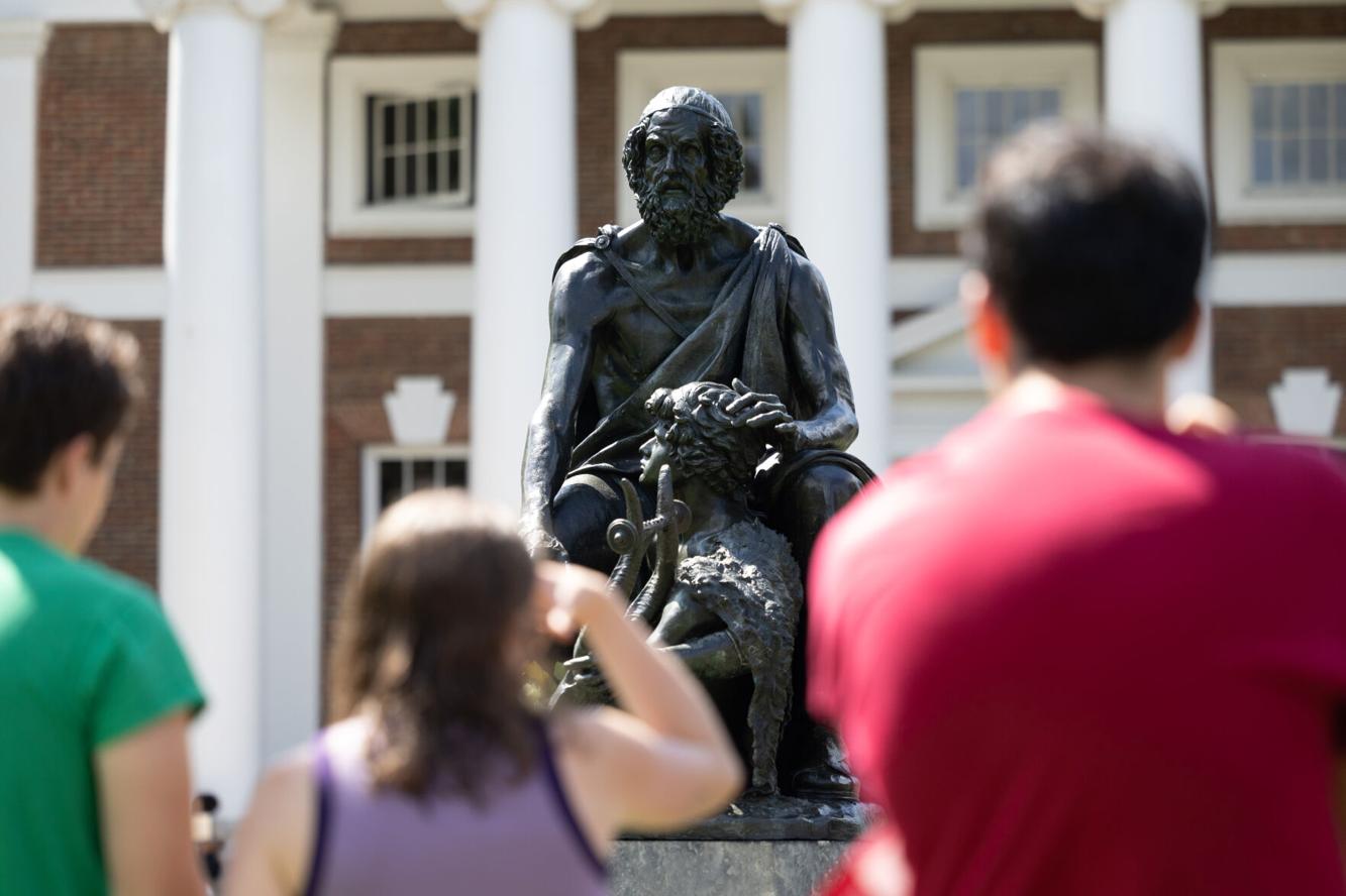 Man convicted after pleading guilty to placing noose on UVa Homer statue