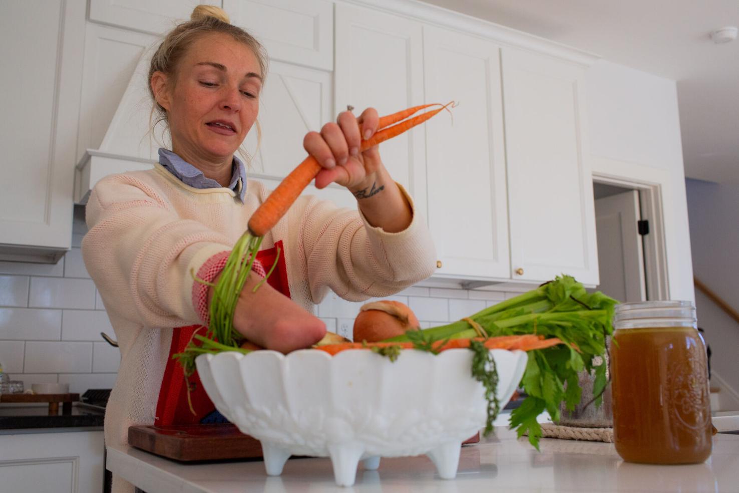 'Warrior' chef Allie Redshaw moves forward (and upward) after accident ...